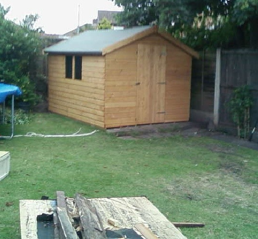 apex shed and pent shed image gallery from shed king timber buildings ...