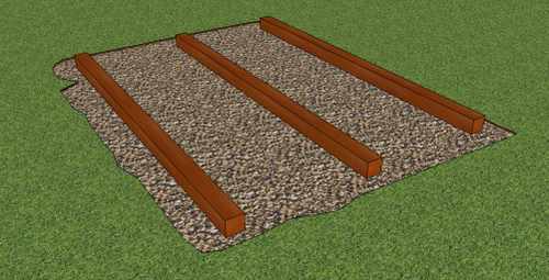 garden shed base bases foundation foundations summerhouse liverpool ...